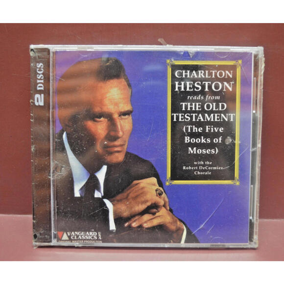 Media | Charlton Heston Reads The Old Testament The Five Books Of Moses ...